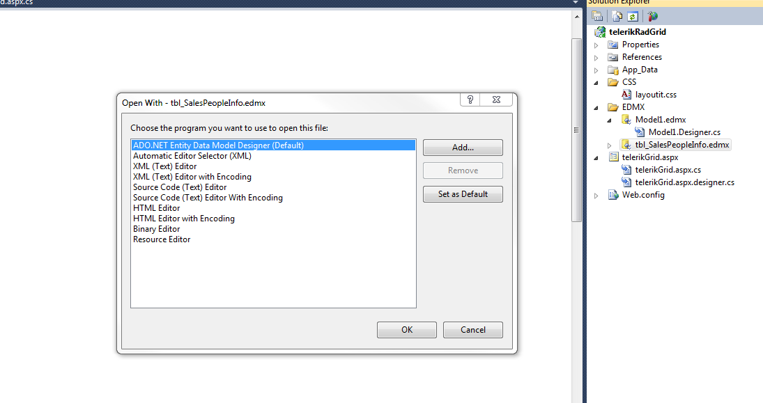 How To Insert Records Into A Table That Has No Primary Key Using Linq To Sql Codeproject 3889