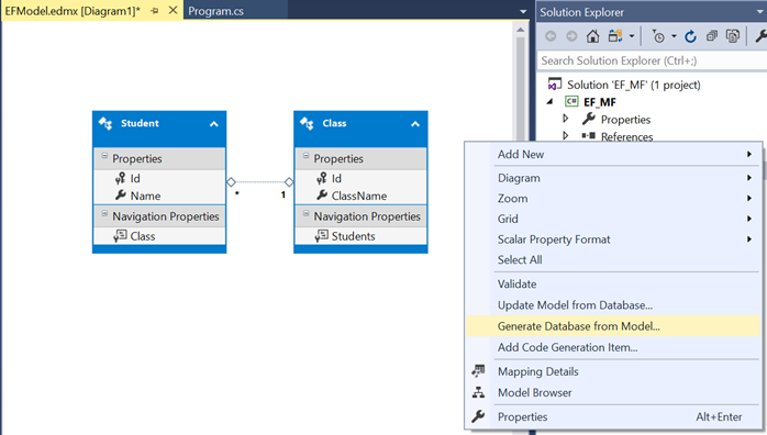 Learning Entity Framework Day 1 Data Access Approaches Of Entity Framework In Net Codeproject