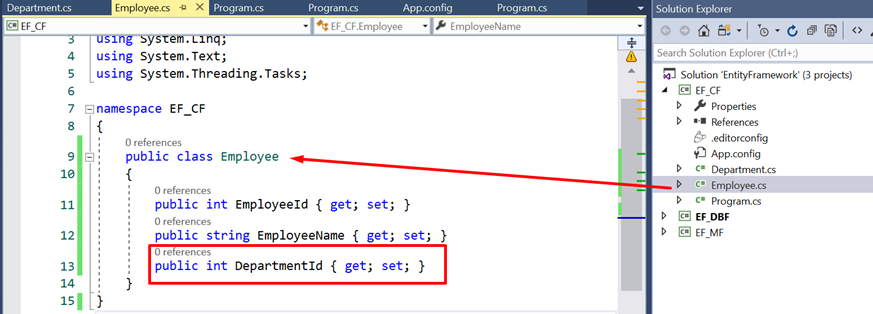 Learning Entity Framework Day 2 Code First Approach And Migrations In Microsoft Net Entity