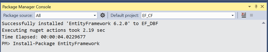 Learning Entity Framework Day 2 Code First Approach And Migrations In Microsoft Net Entity