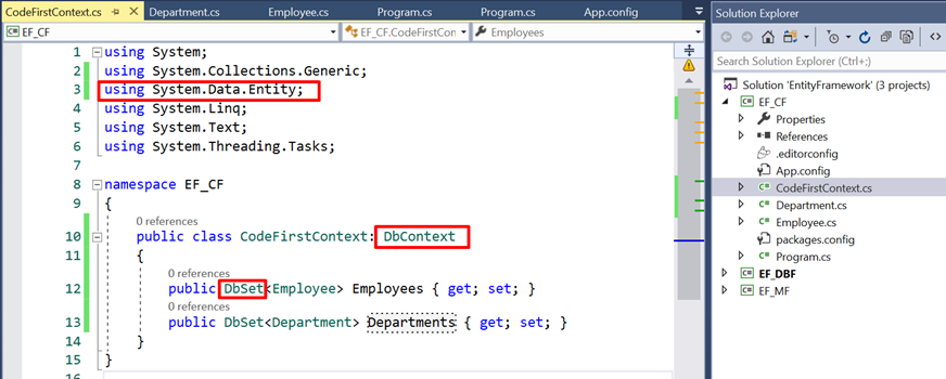 Learning Entity Framework Day 2 Code First Approach And Migrations In Microsoft Net Entity