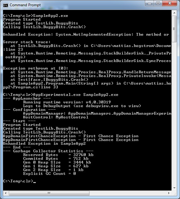 Clr Hosting Customizing The Clr Part 2 Codeproject