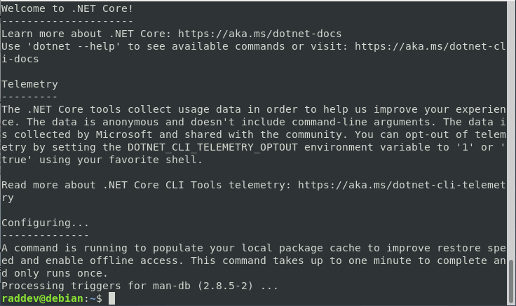 Programming Linux With Net Core 3 Introduction And Chapter 2 Codeproject