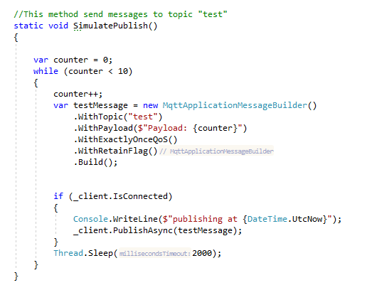 Mqtt Message Queue Telemetry Transport Protocol With Net Core Codeproject