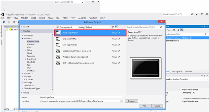Simple Metro Style Application With Wcf Service And Ms Excel Database Codeproject