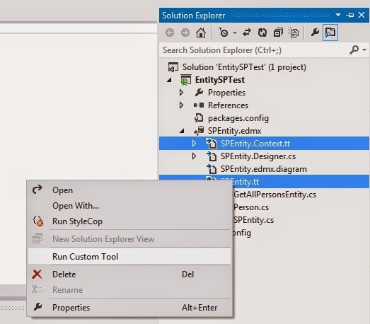 Using Stored Procedures In Entity Framework Model First Approach Part I Adding New Stored