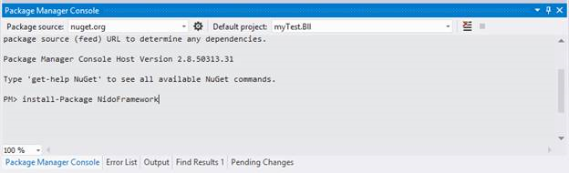 Aspnet C Tutorial Development With Nido Framework For Dummies Codeproject
