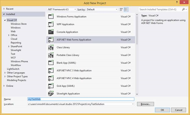 Aspnet C Tutorial Development With Nido Framework For Dummies Codeproject