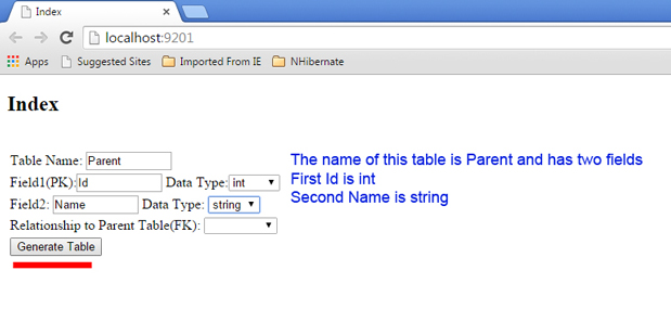 Automatic Table Generation In Any Database By Nhibernate Orm And Codedom For Code Generation