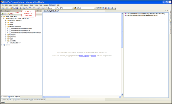 Implementing A Clr Stored Procedure In A Linq Based N Tier Architecture Codeproject 