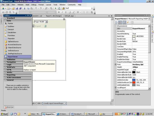 Developing Reports Using Microsoft Reporting Add In Control Codeproject