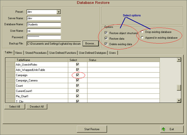 Sql Server Database Backup Utility Using Vbnet And Sql Dmo New Version Codeproject