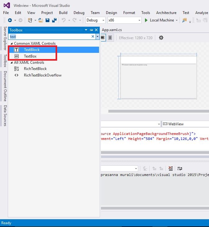 Working On Webview Component In Windows Application Codeproject
