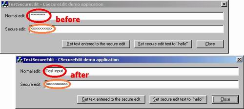Secure Edit Control Codeproject