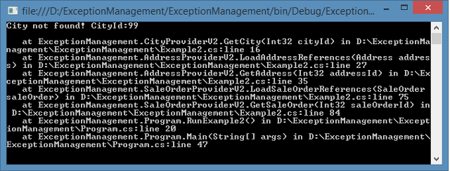 Exception Management Assumptions And Exceptions Codeproject