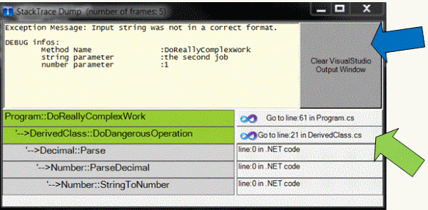 Reduce Debugging Time Using The Net Stacktrace Class Codeproject