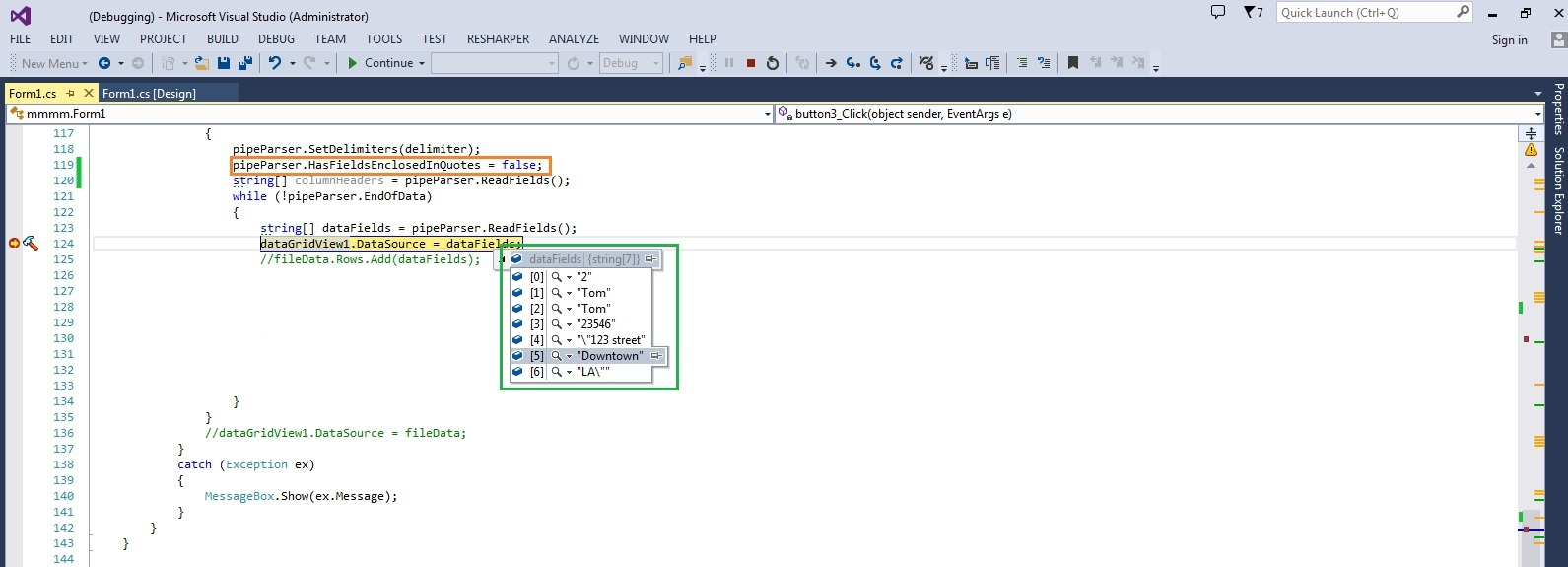 How To Parse Delimited Files Having The Delimiter Symbol As Part Of Data Too Codeproject