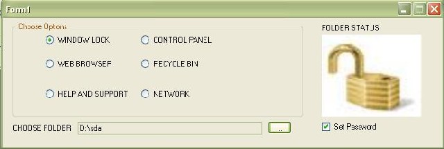 Folder Protection For Windows Using C And Concepts On Windows Shell Menu For Folders Codeproject