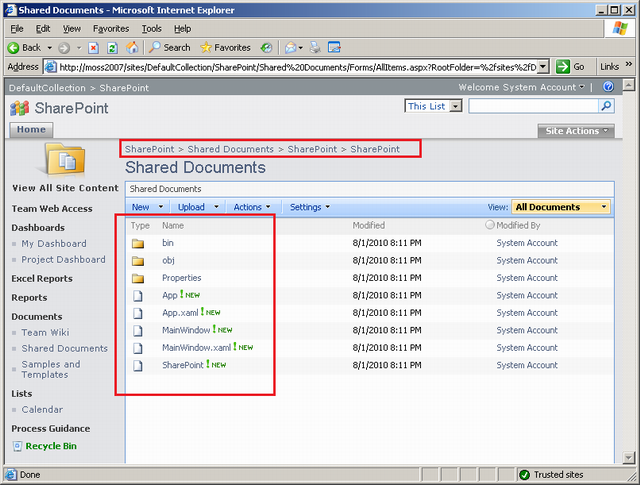 Uploading Files And Folders Recursively To A Sharepoint Site Codeproject
