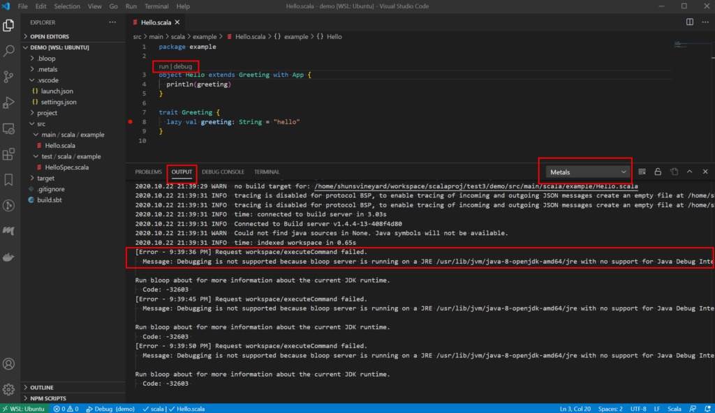 Setting Up Vs Code For Scala Development On Wsl Codeproject
