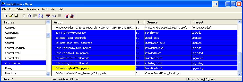 Setup Project Install Upgrade Sequence Codeproject