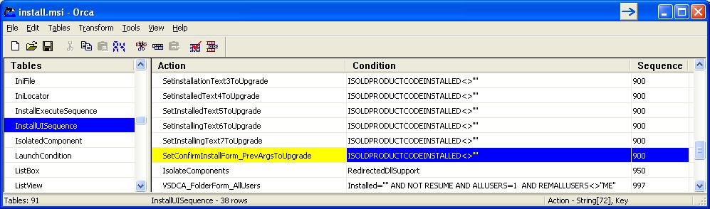 Setup Project Install Upgrade Sequence Codeproject