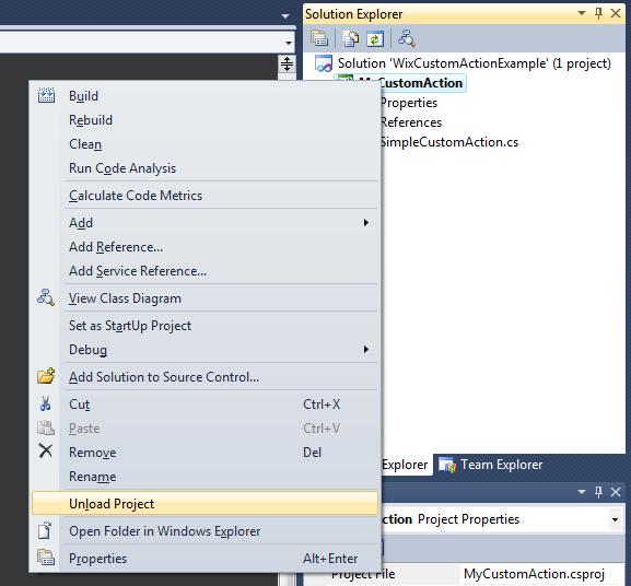 Creating Custom Action For Wix Written In Managed Code Without Votive Codeproject