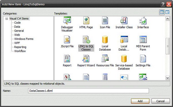 Simple Linq To Sql In C Codeproject