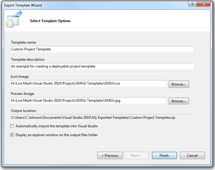 Creating Custom Vsix Project Templates Using An Emgu Example Codeproject