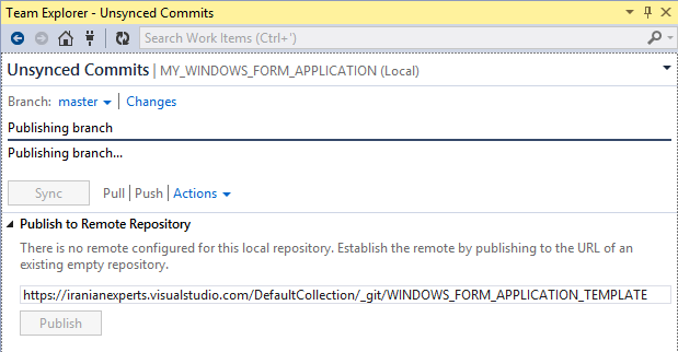 How To Add Source Codes To Git Source Control And Publish Codeproject 9957