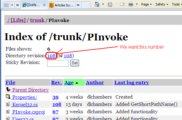 Automatically Keep Assembly Revisions In Sync With Svn Revisions Codeproject