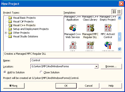 Developing Windows Forms Control Using Mfc And Managed C Codeproject