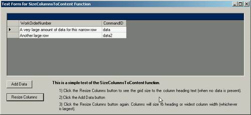 Resizing Data Grid Columns To Content Codeproject