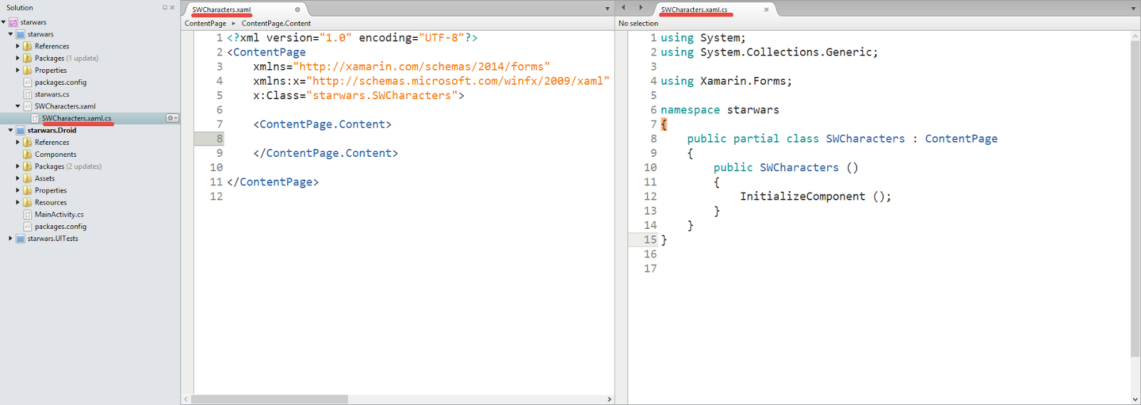 Building Android Apps With C Intro To Xamarinforms Codeproject