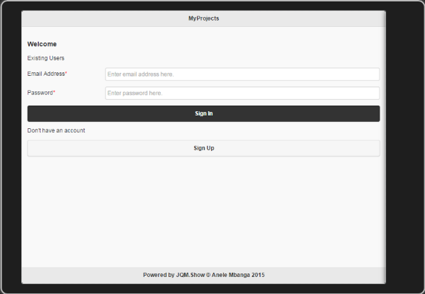 Create A Crud Web App Using Jquery Mobile And Php Ajax Calls Codeproject