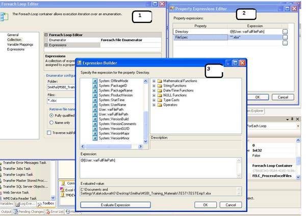 Dynamically Configure Excel In Foreach Loop Container Codeproject