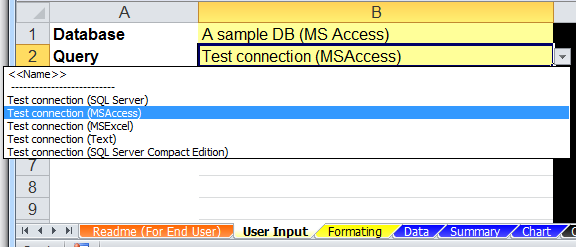Querying Database With Microsoft Excel Codeproject