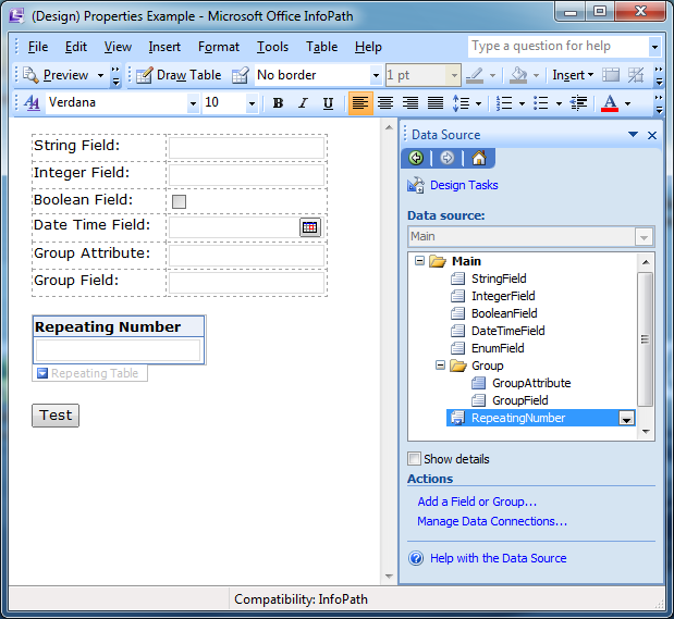 Auto Generating Properties For Infopath 2007 Codeproject