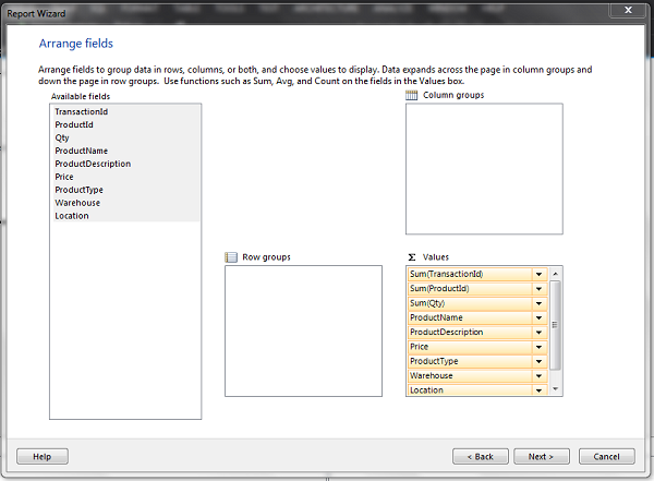 Rdlc Report Grouping With Page Break Table Header Repeat Group Totals And Sub Grouping