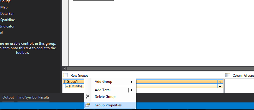 Rdlc Report Grouping With Page Break Table Header Repeat Group Totals And Sub Grouping
