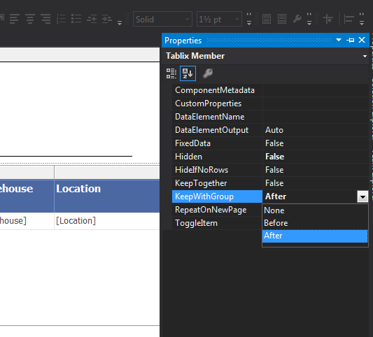 Rdlc Report Grouping With Page Break Table Header Repeat Group Totals And Sub Grouping
