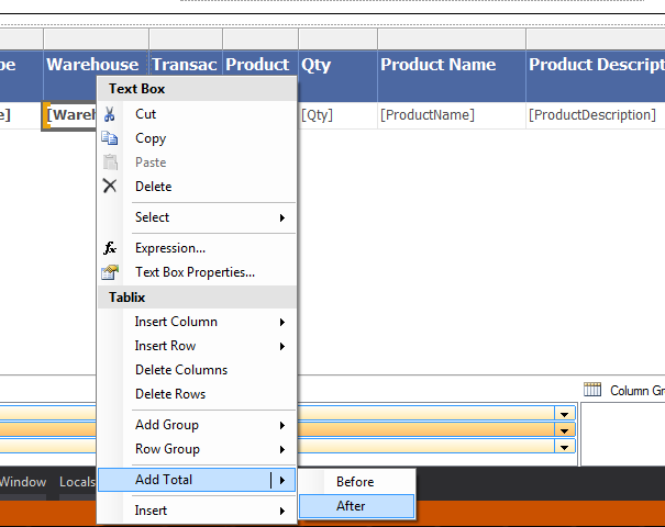 Rdlc Report Grouping With Page Break Table Header Repeat Group Totals And Sub Grouping