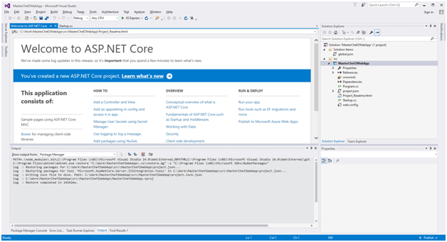 Master Chef Part 3 Aspnet Core Mvc With Entity Framework Core And Angular2 Codeproject