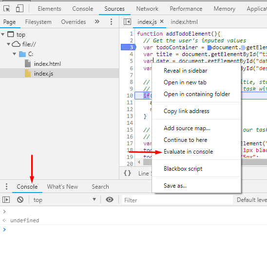 Debugging The Web Learn How To Debug Javascript With The Chrome Dev Tools Codeproject