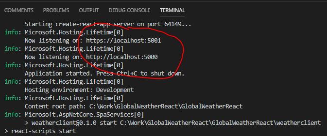 Global Weather React App With Aspnet Core 30 Part 2 Codeproject