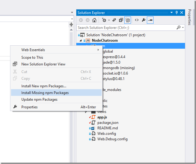 Hands On Build A Nodejs Powered Chatroom Web App Part 3 Codeproject
