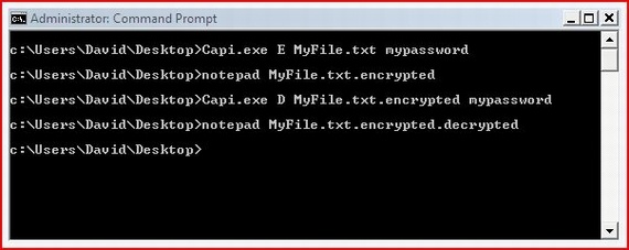 Writing A C Program With The Capicom Component To Encrypt And Decrypt Files Codeproject