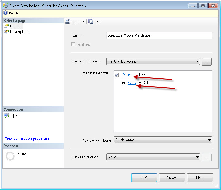 Sql Server Identifying Guest User Using Policy Based Management Codeproject