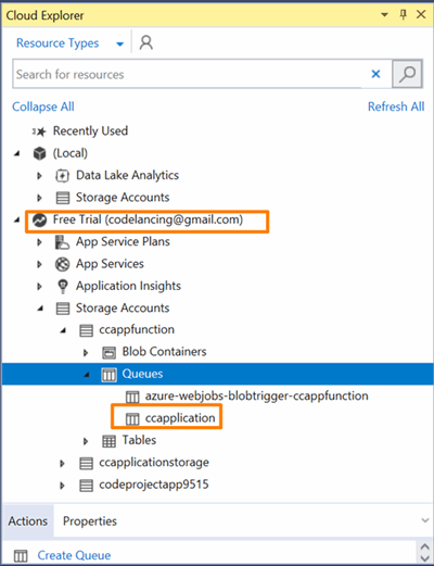 Learning Azure Functions Mastering Blob Triggers And Queue Storage Triggers Codeproject 0905