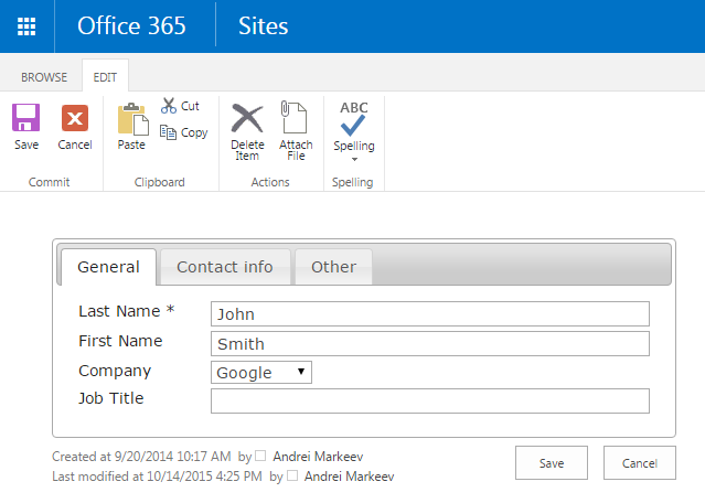 Sharepoint 2013 Client Side Rendering List Forms Layout Codeproject